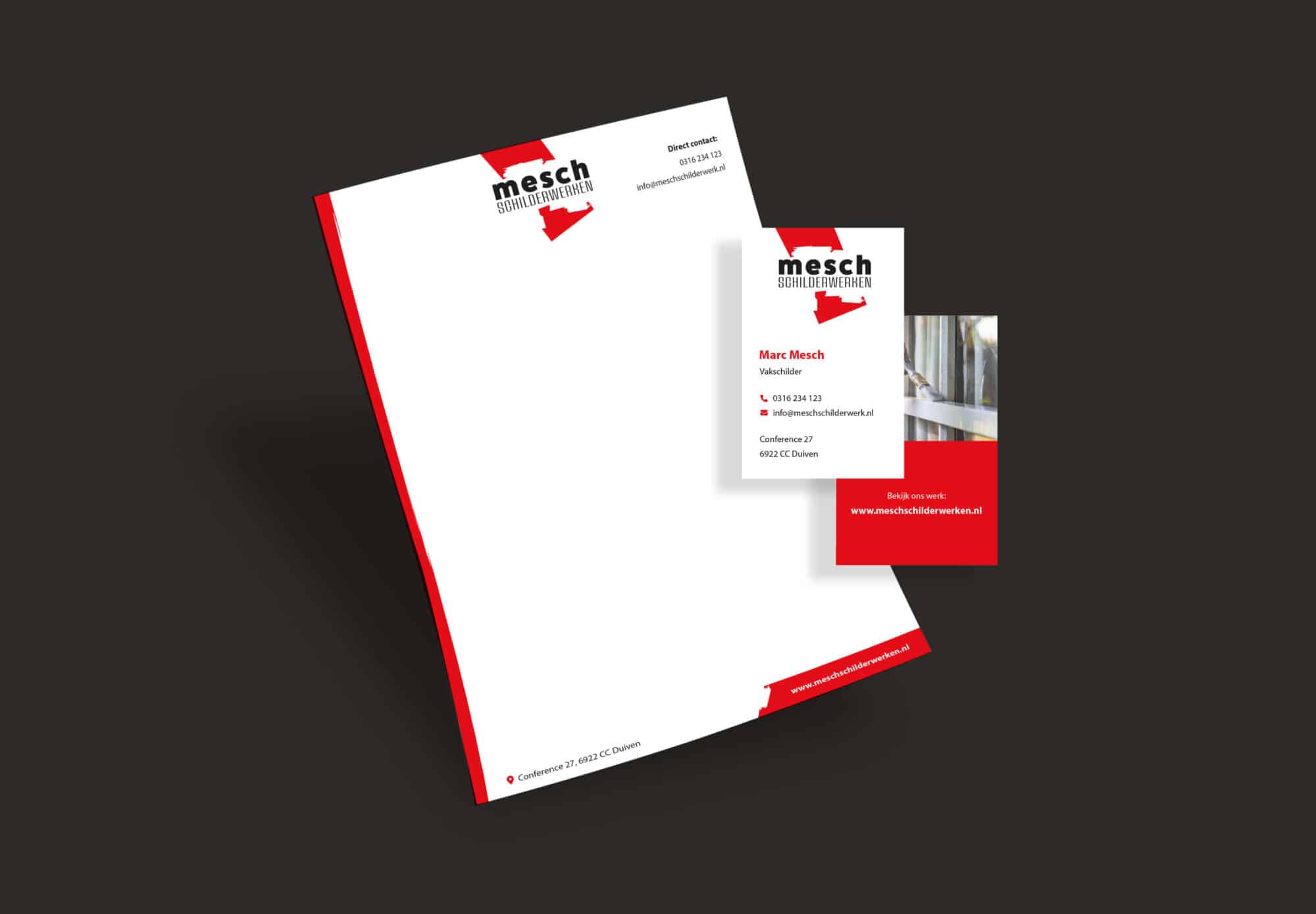 Schildersbedrijf Mesch Schilderwerken - Logomaken.nl