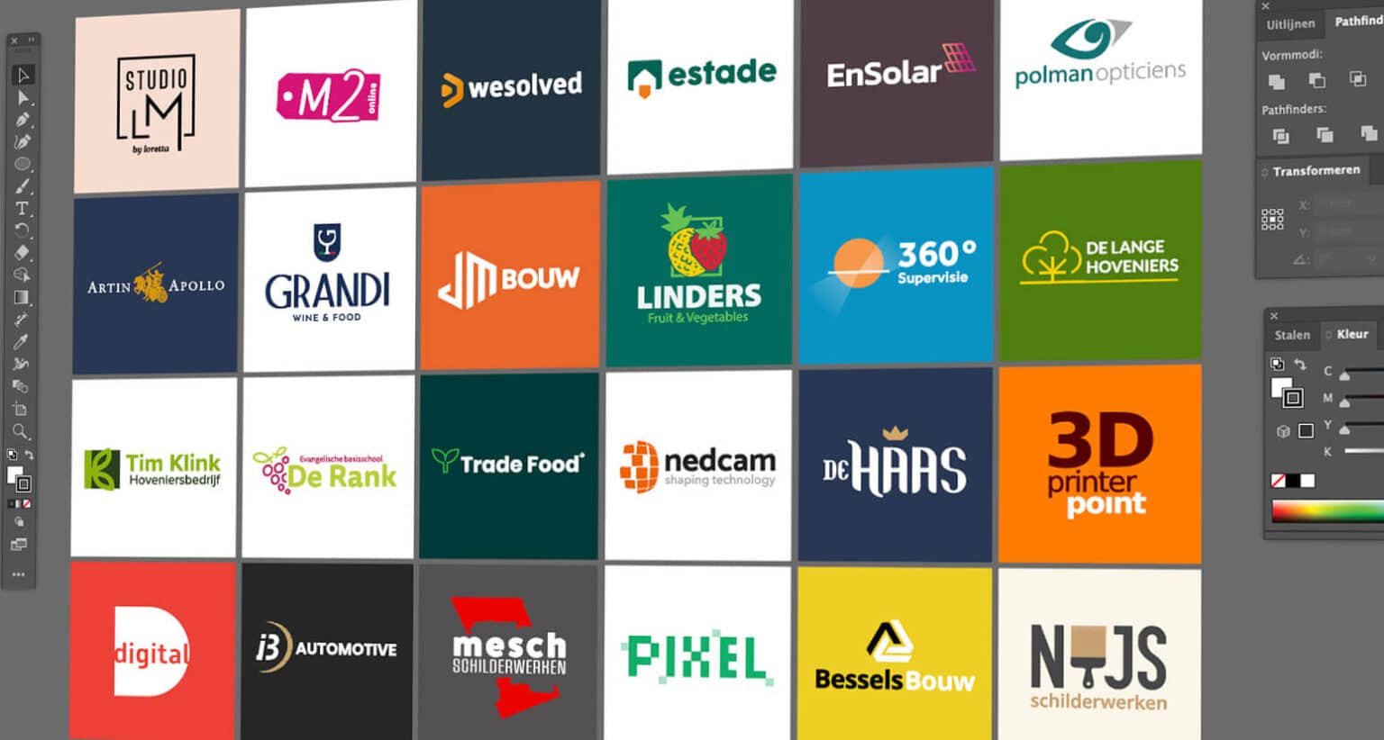 Een uniek logo op maat laten ontwerpen - 150+ tevreden klanten